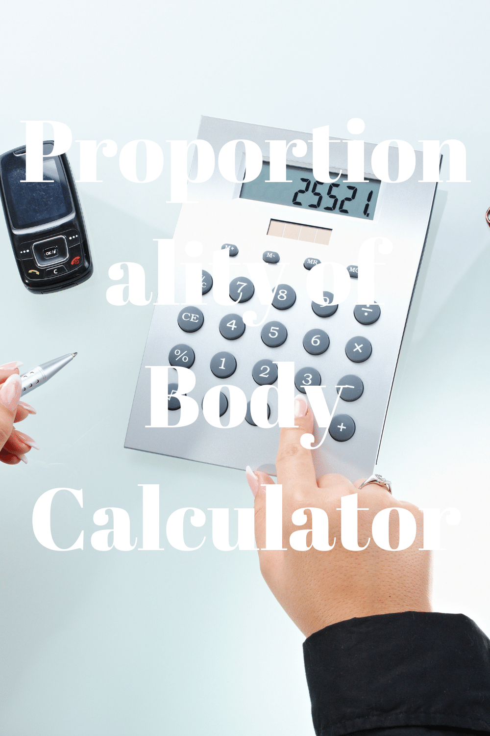 Proportionality of Body Calculator - Easy Rapid Calcs