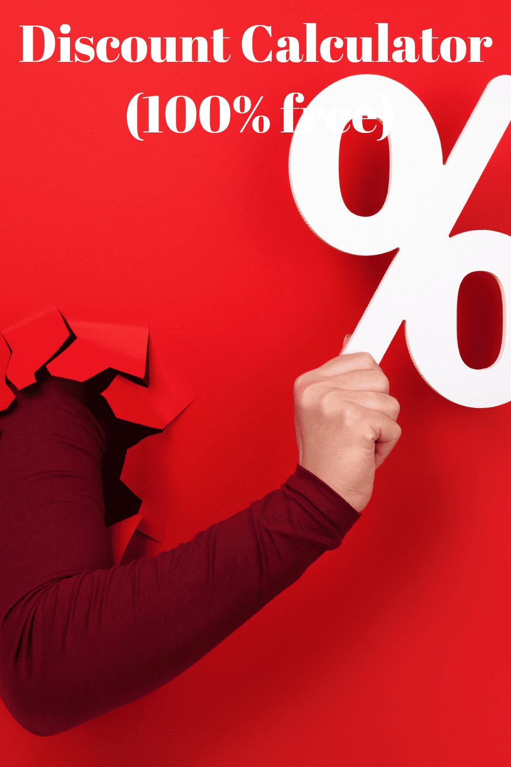 Discount Calculator (100% free) - Easy Rapid Calcs