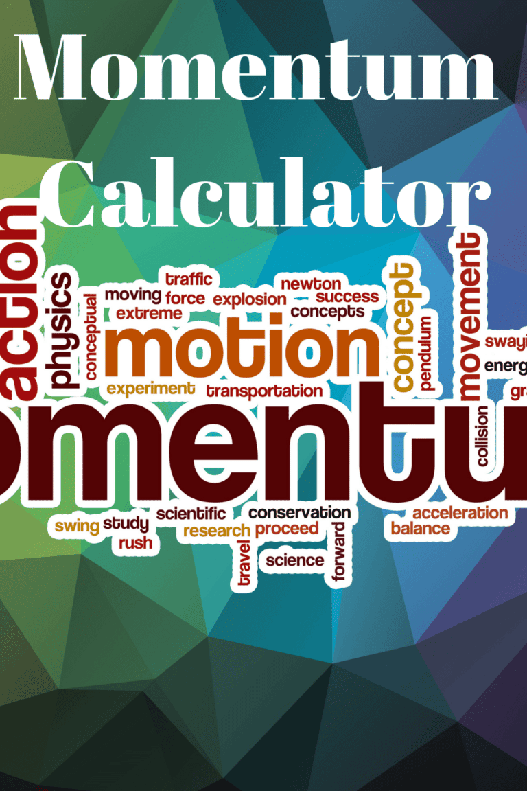 Momentum Calculator - Easy Rapid Calcs