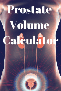 Prostate Volume Calculator - Easy Rapid Calcs