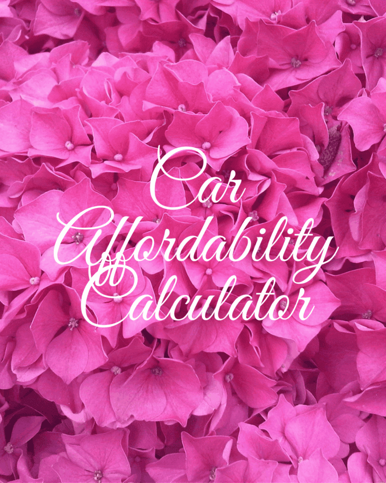 Car Affordability Calculator - Easy Rapid Calcs